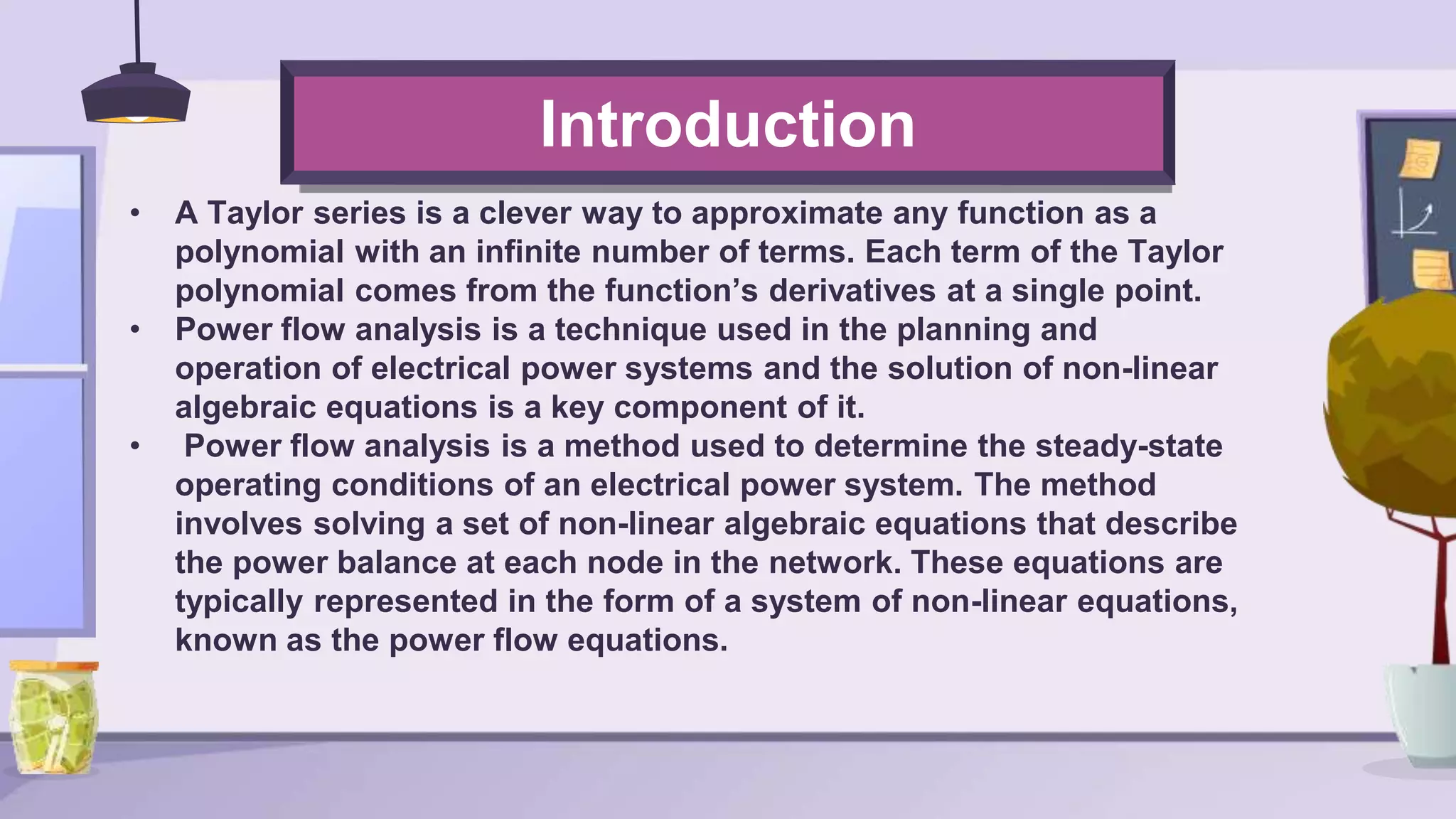 taylor series in power flow analysis.pptx