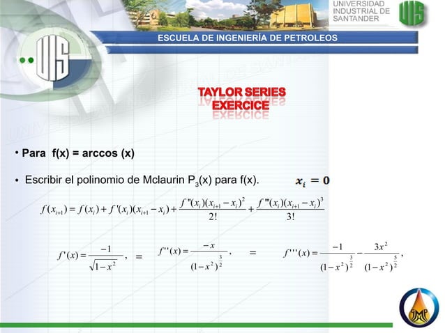 Taylor series and maclaurin with exercices | PPT