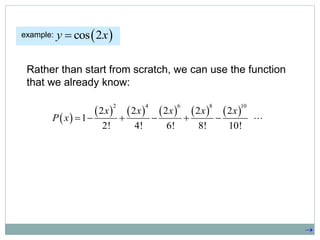 Taylor series in 1 and 2 variable | PPTX