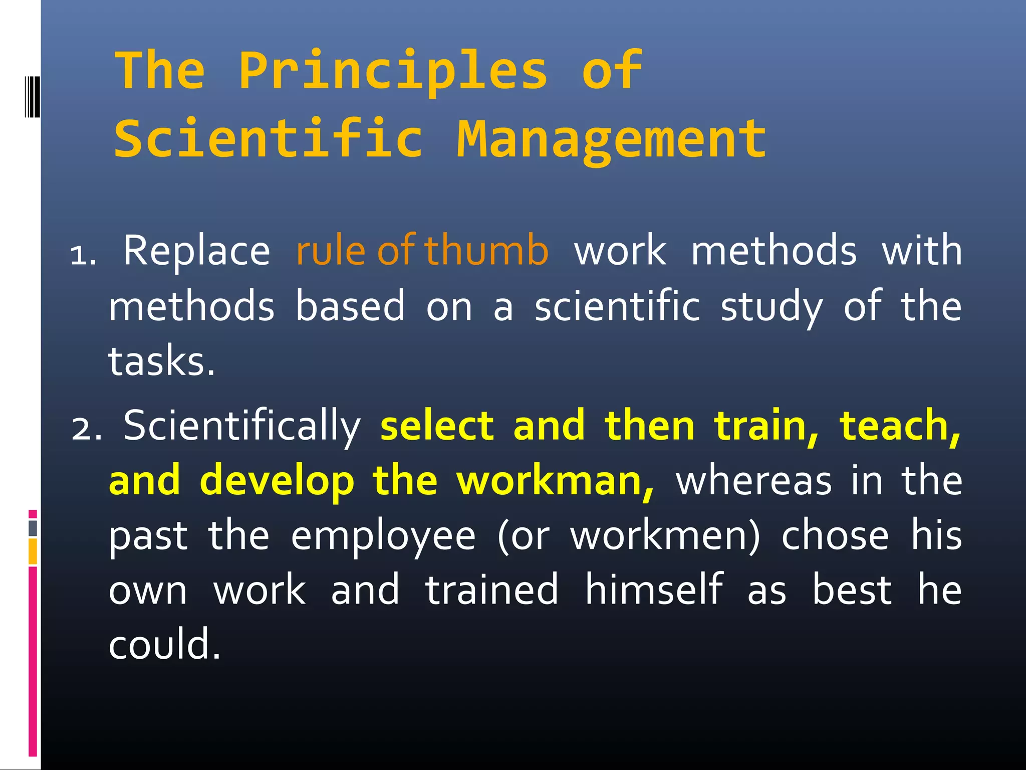 Taylors principles gp | PPT | Business Administration | Business