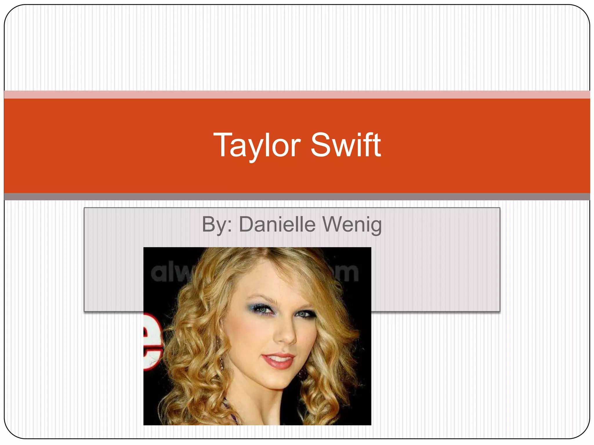 Taylor swift | PPT