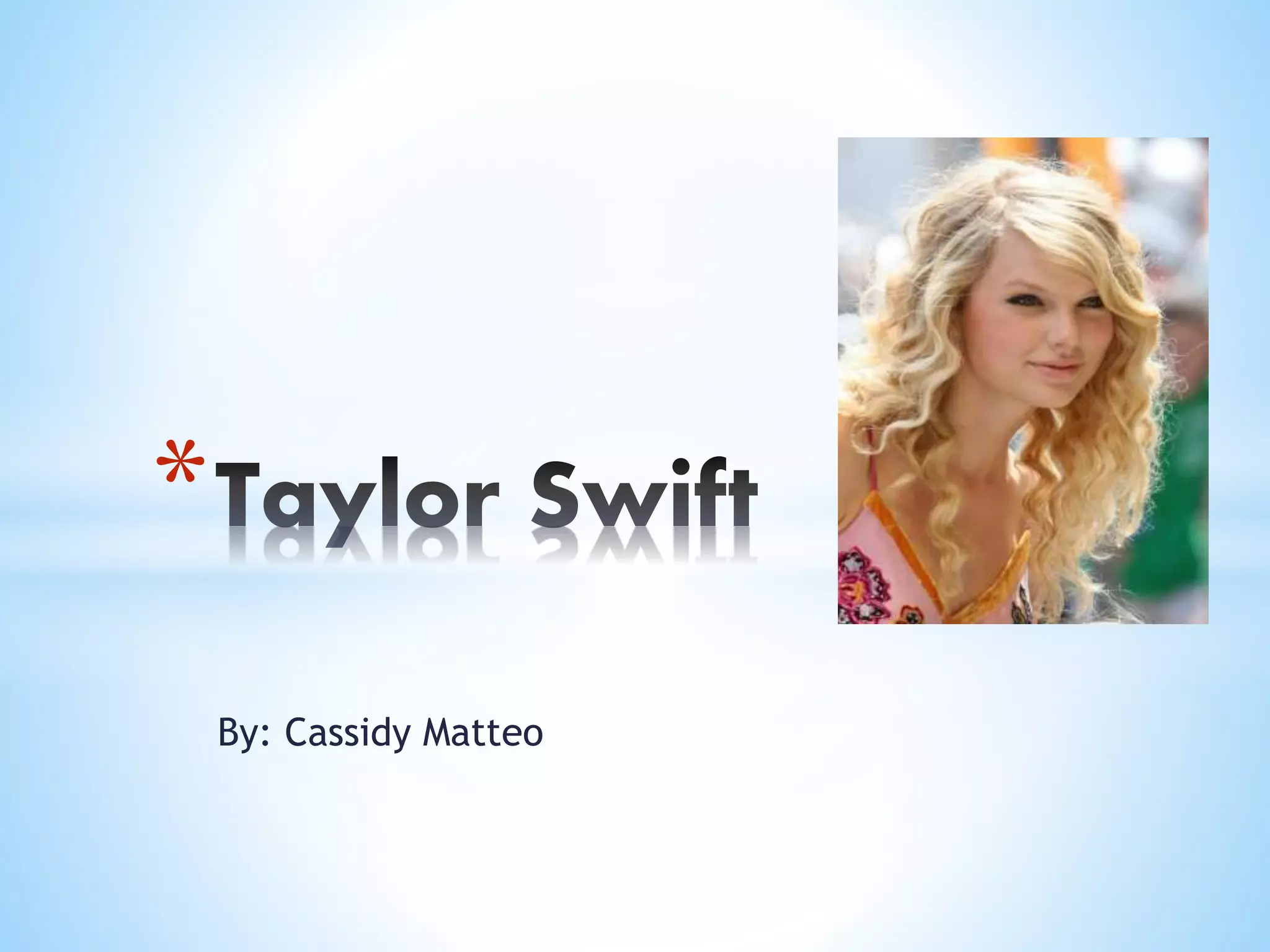 Taylor swift | PPTX