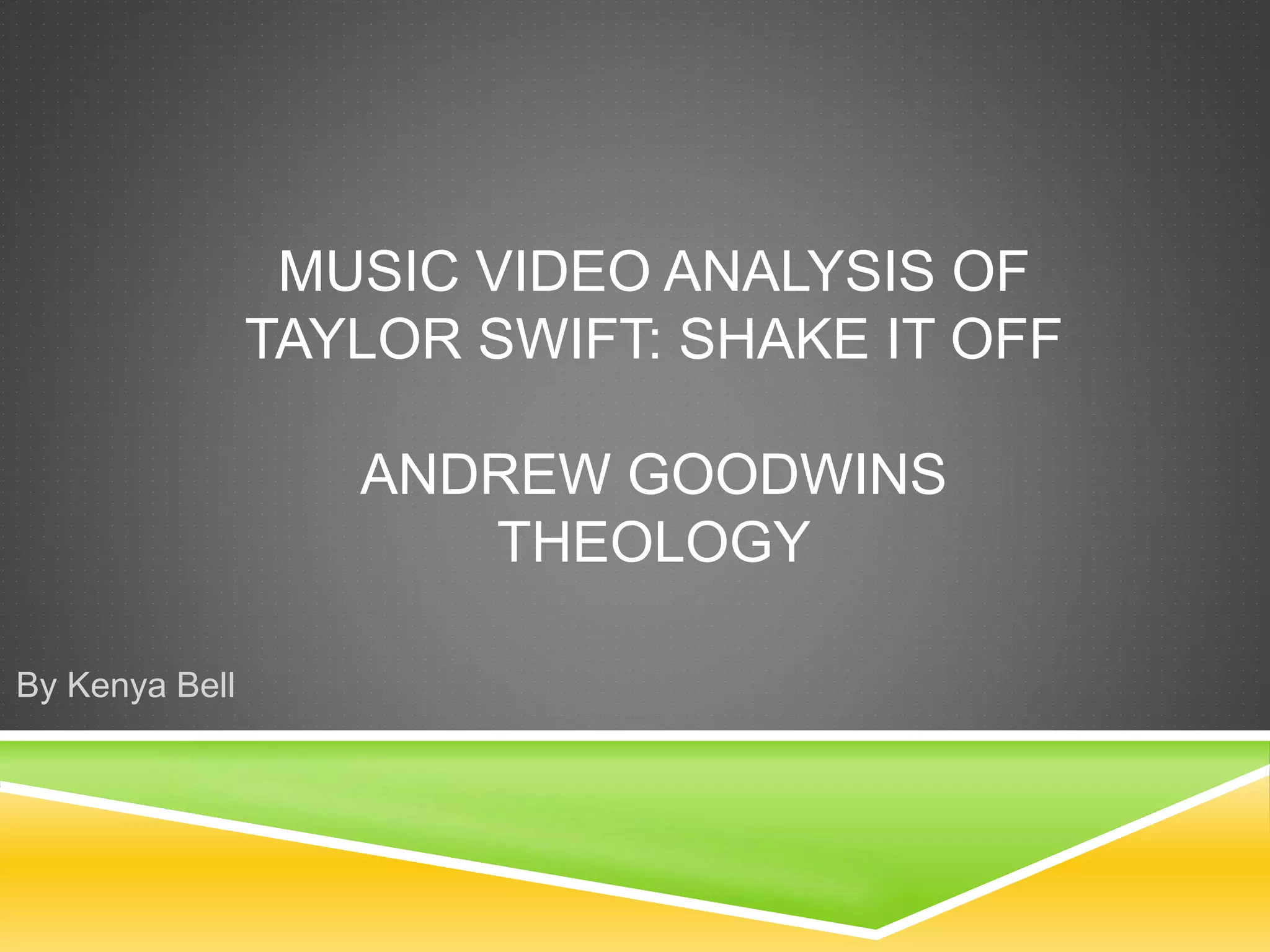 Taylor Swift Analysis | PPTX