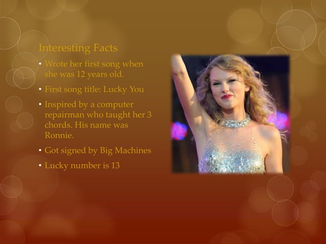 Taylor swift | PPTX | Country Music | Music