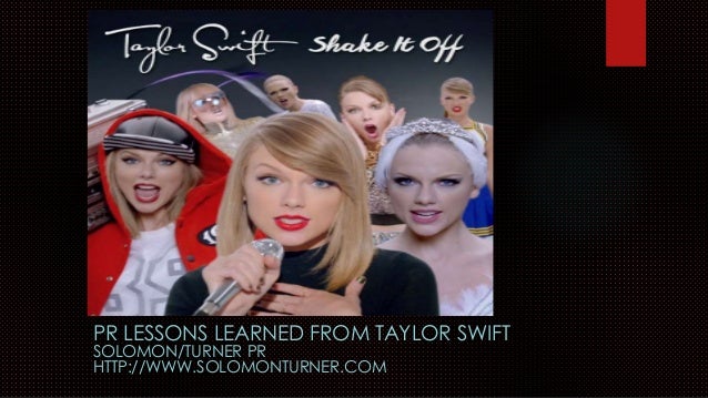 5 PR Lessons Learned From Taylor Swift