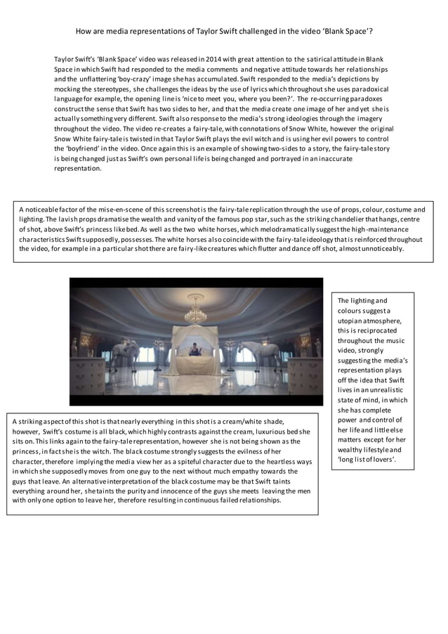 Taylor swift analysis (1) | PDF