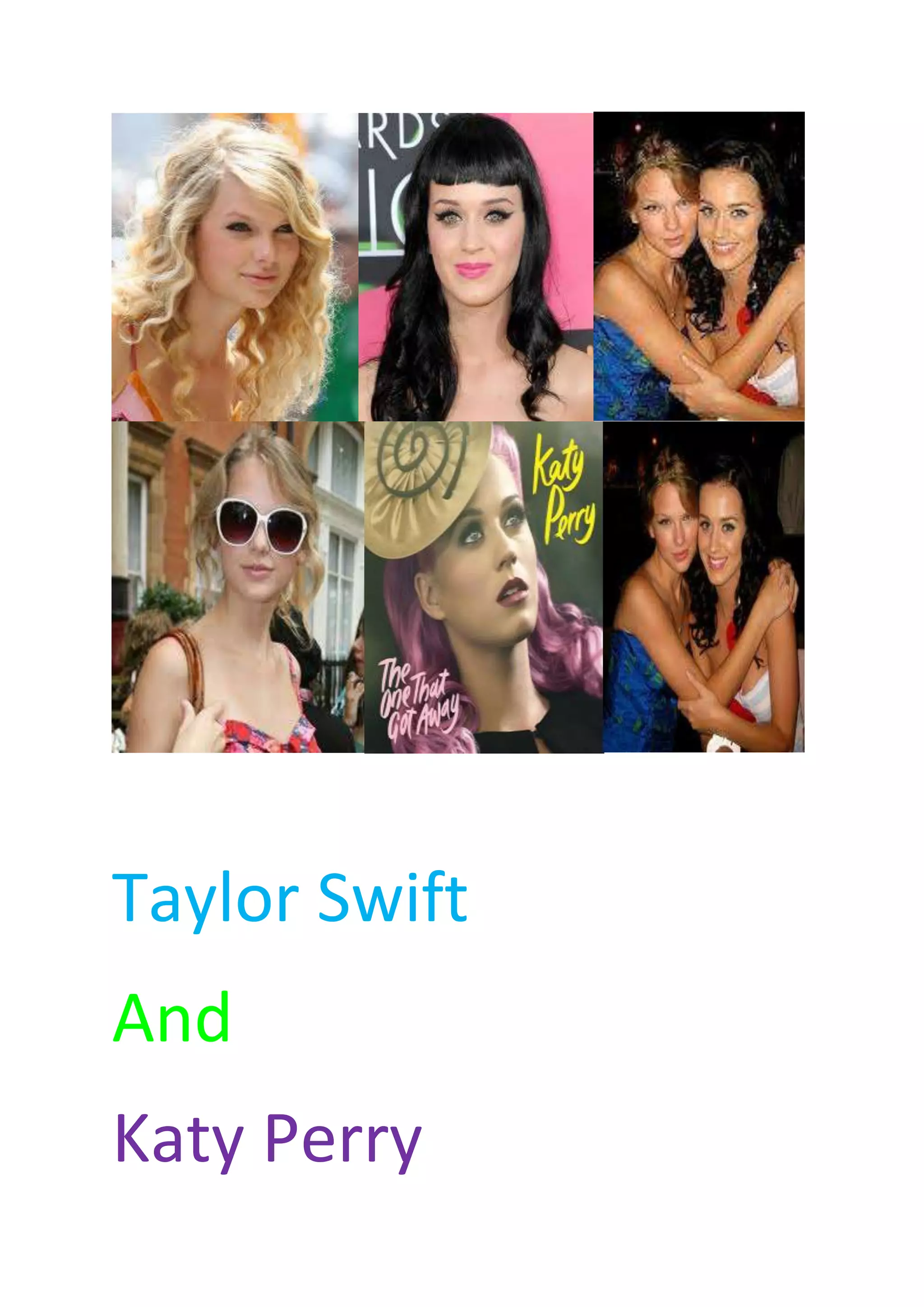 Taylor swift and katy perry | DOCX