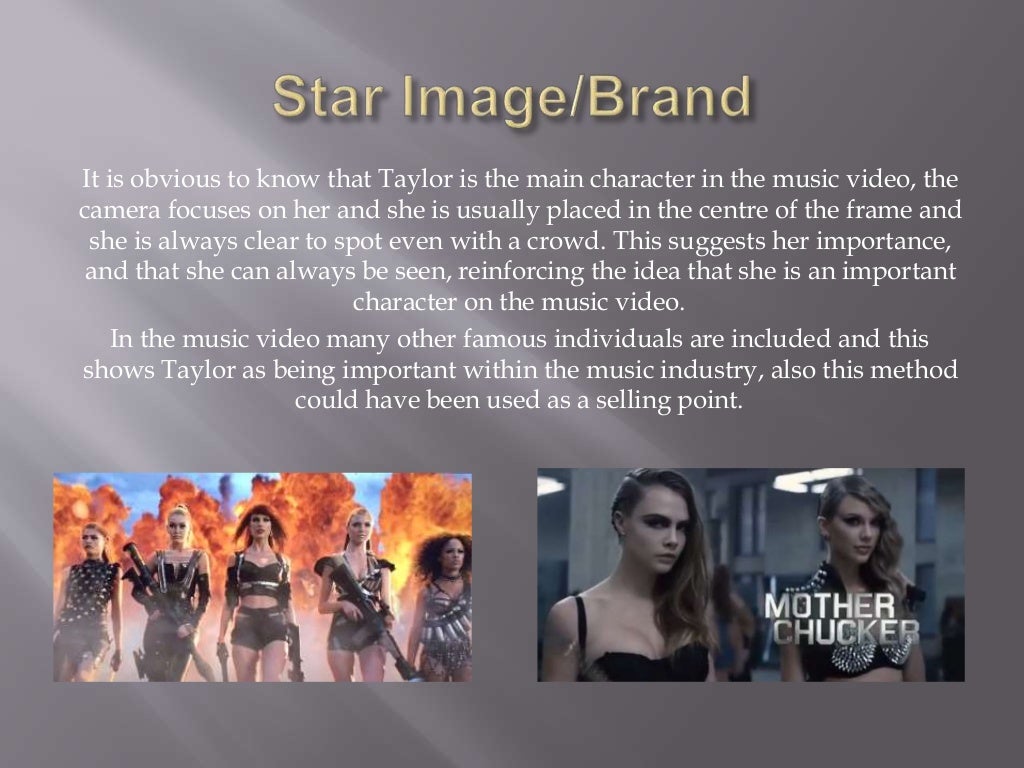 Taylor swift – Bad Blood music video analysis