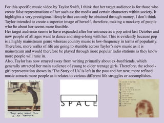 Taylor swift – blank space (1) | PPTX