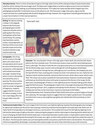 Taylor Swift - Red | PDF