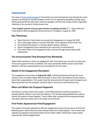 Taylor Swift Engaged: From First Loves to Forever.pdf