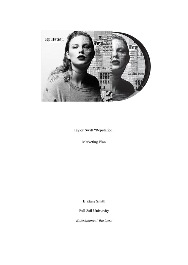 Taylor Swift Marketing Plan | PDF | Music | Entertainment