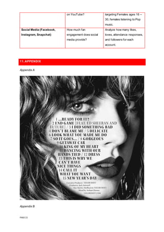 Taylor Swift Marketing Plan | PDF