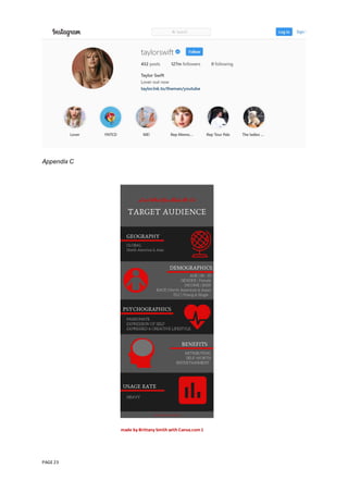 Taylor Swift Marketing Plan | PDF