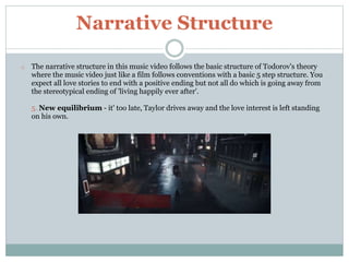 Taylor Swift Music Video Analysis | PPT