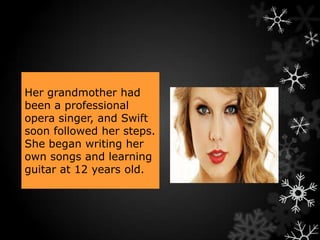 Taylor swift presentation | PPTX