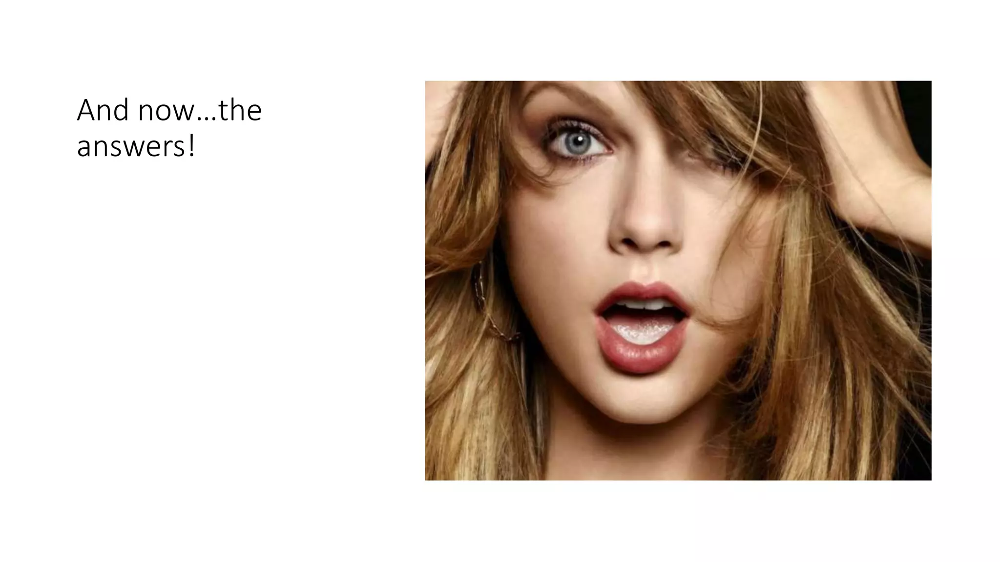 Taylor swift quiz | PPTX