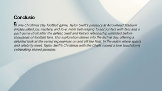 Taylor Swift & Travis Kelce: A Festive Football Fling.pptx