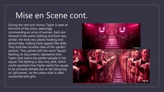 Taylor swift – Video Analysis | PPT