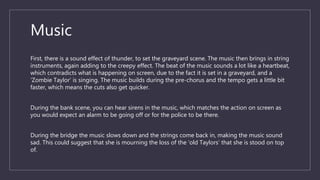 Taylor swift – Video Analysis | PPT