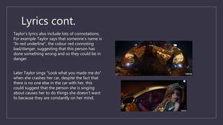 Taylor swift – Video Analysis | PPT