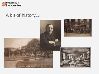 …a beacon for quality design and scholarship… The David Wilson Library ...