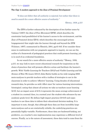 MYP: Mind The Gap [MA Assignment] | PDF