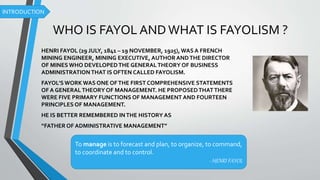 Taylorism vs Fayolism | PPTX | Business | Business and Finance