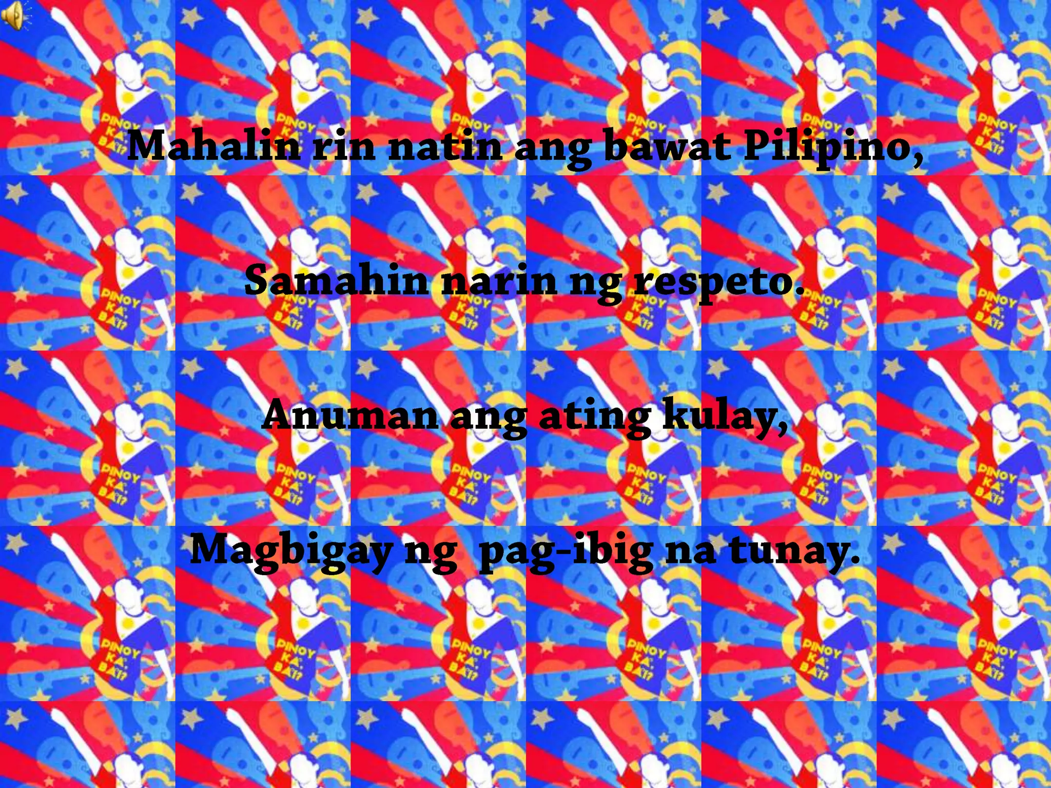 Tayo ay pilipino | PPTX