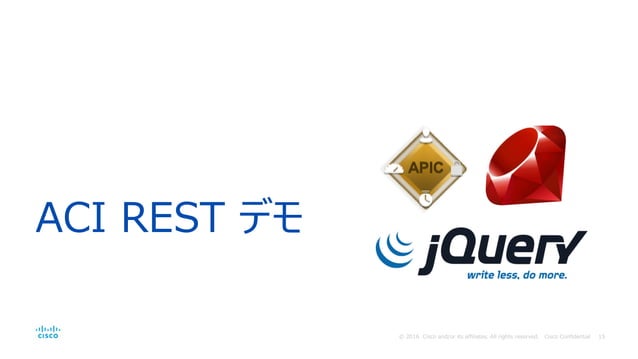APICのREST API入門 | PDF
