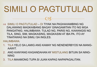 Mga Halimbawa NG Simile PDF, 41% OFF