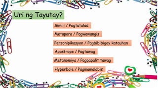 Tayutay | PPTX