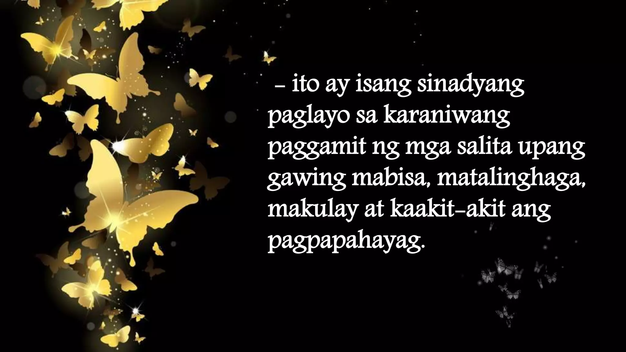 Mga Uri ng Tayutay | PPTX