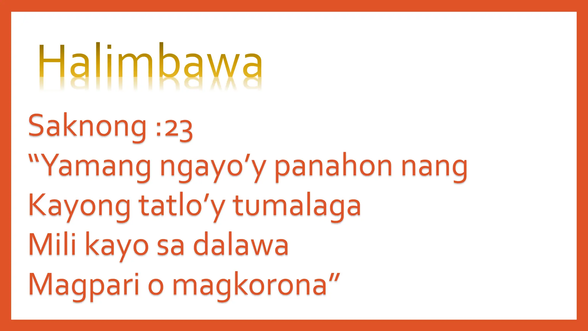 Filipino Tayutay 6. Mga tayutay at mga halimbawa nito. | PPTX
