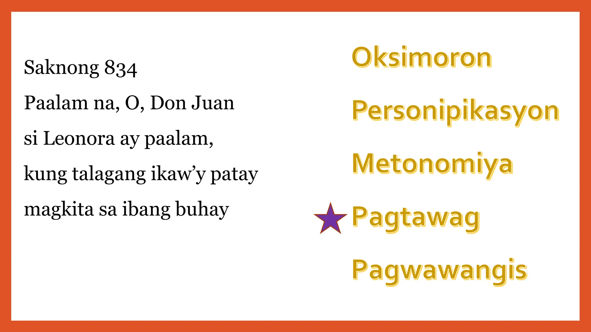 Filipino Tayutay 6. Mga tayutay at mga halimbawa nito. | PPTX