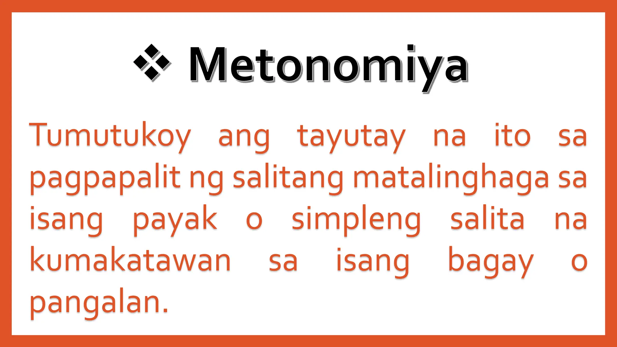 Filipino Tayutay 6. Mga tayutay at mga halimbawa nito. | PPTX