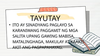 Tayutay POWERPOINT PRESENTATION OF TAYUTAY.pptx