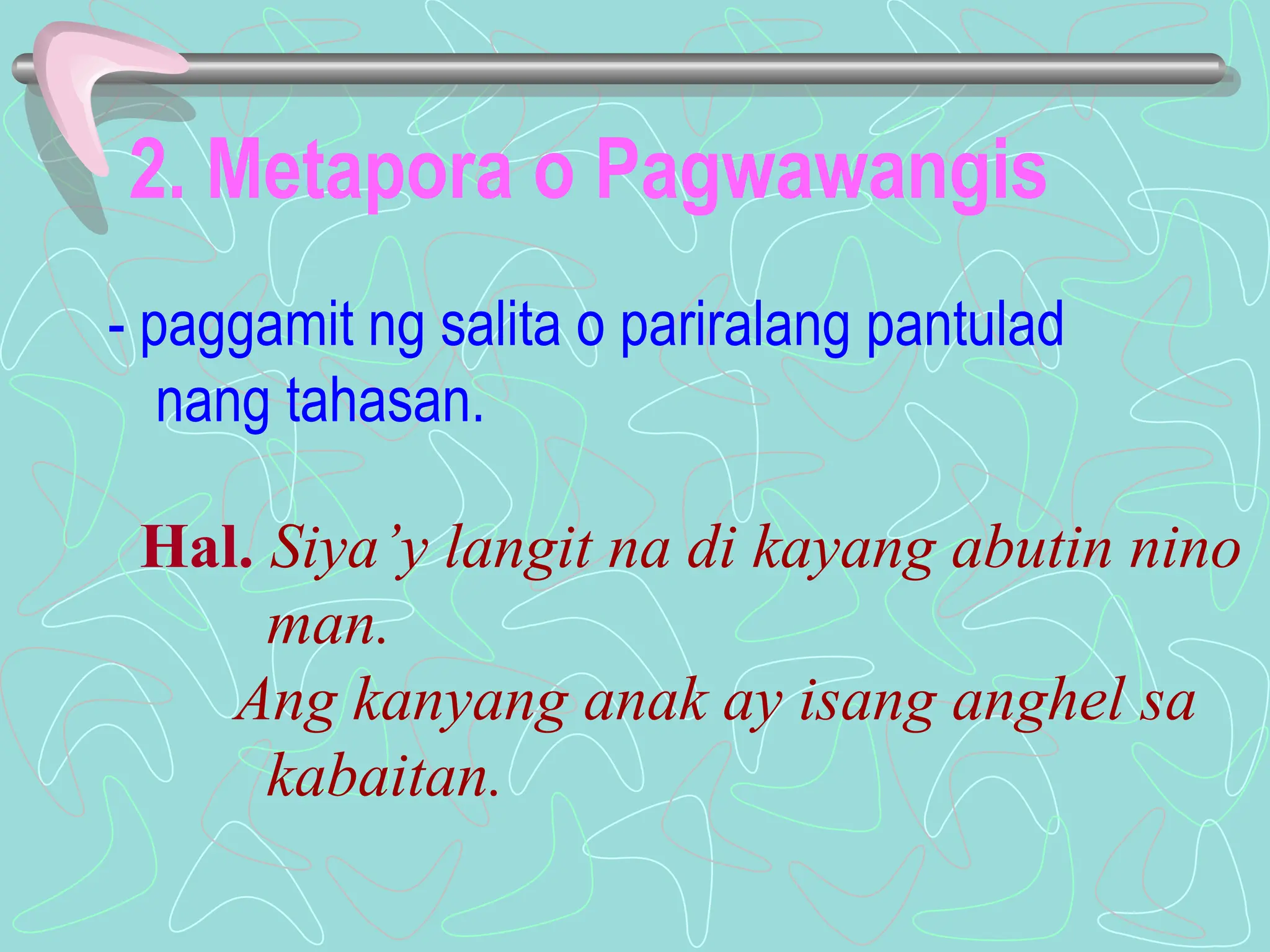 ano ang tayutay, Filipino 8 tayutay.ppt