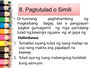 Iba't Ibang Uri ng Tayutay at Idyoma.pptx