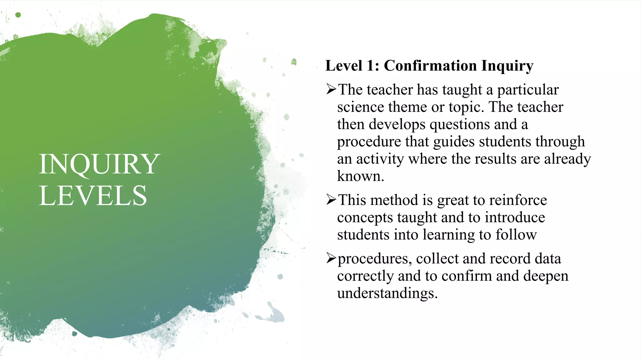 Inquiry method of teaching | PPTX