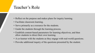 Inquiry method of teaching | PPTX