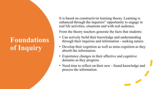 Inquiry method of teaching | PPTX