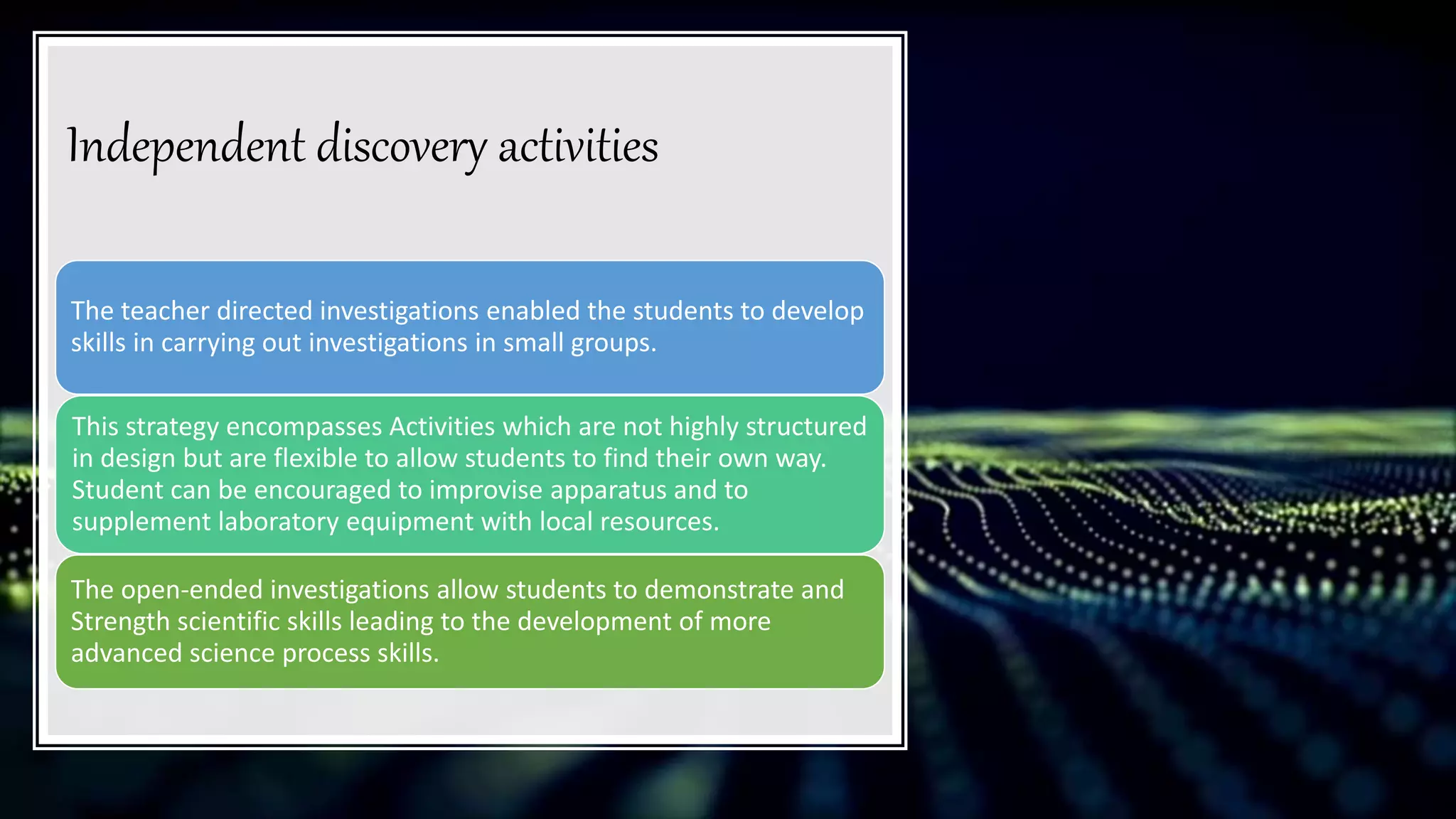 discovery method of teaching | PPTX