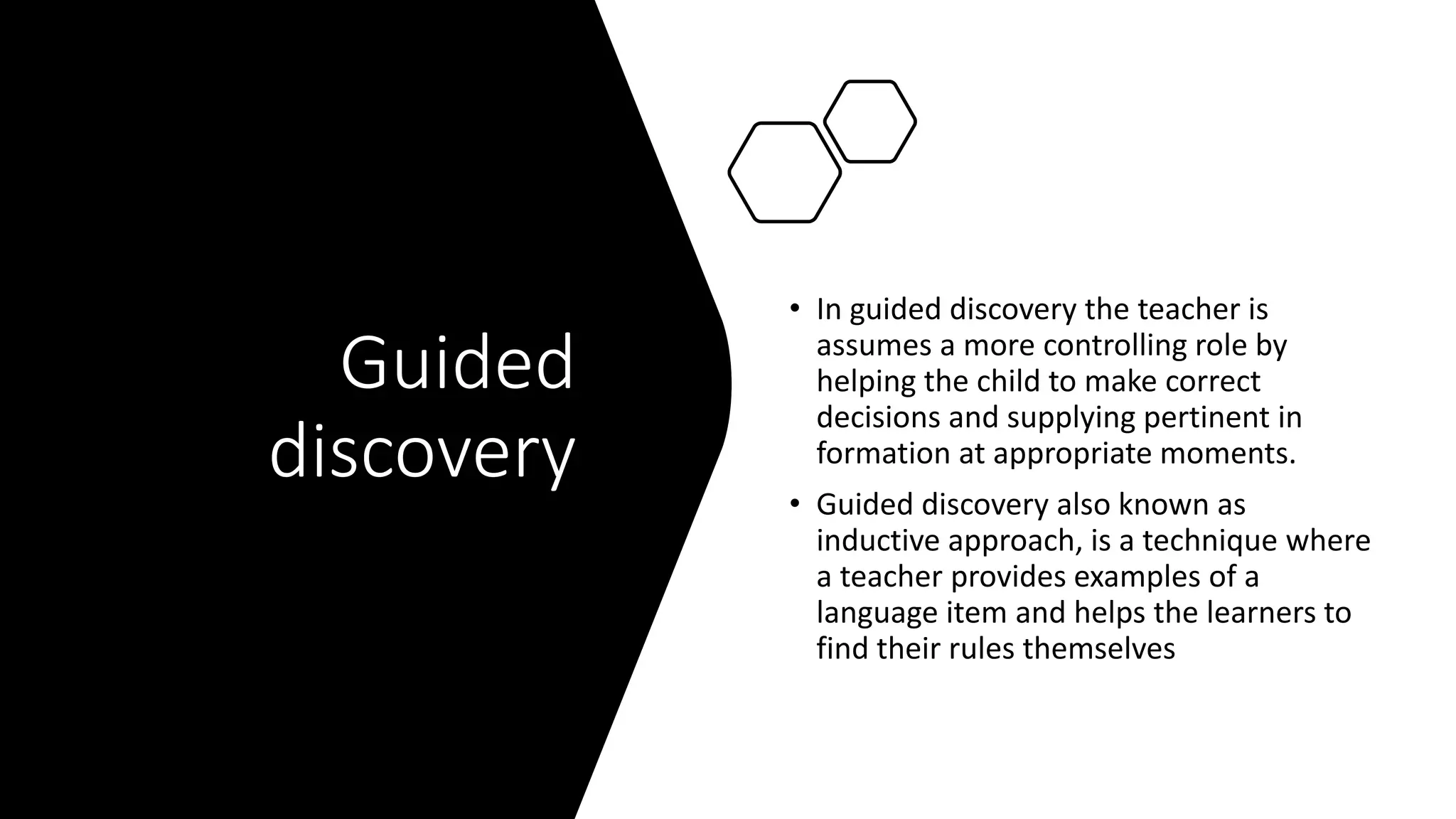 discovery method of teaching | PPTX