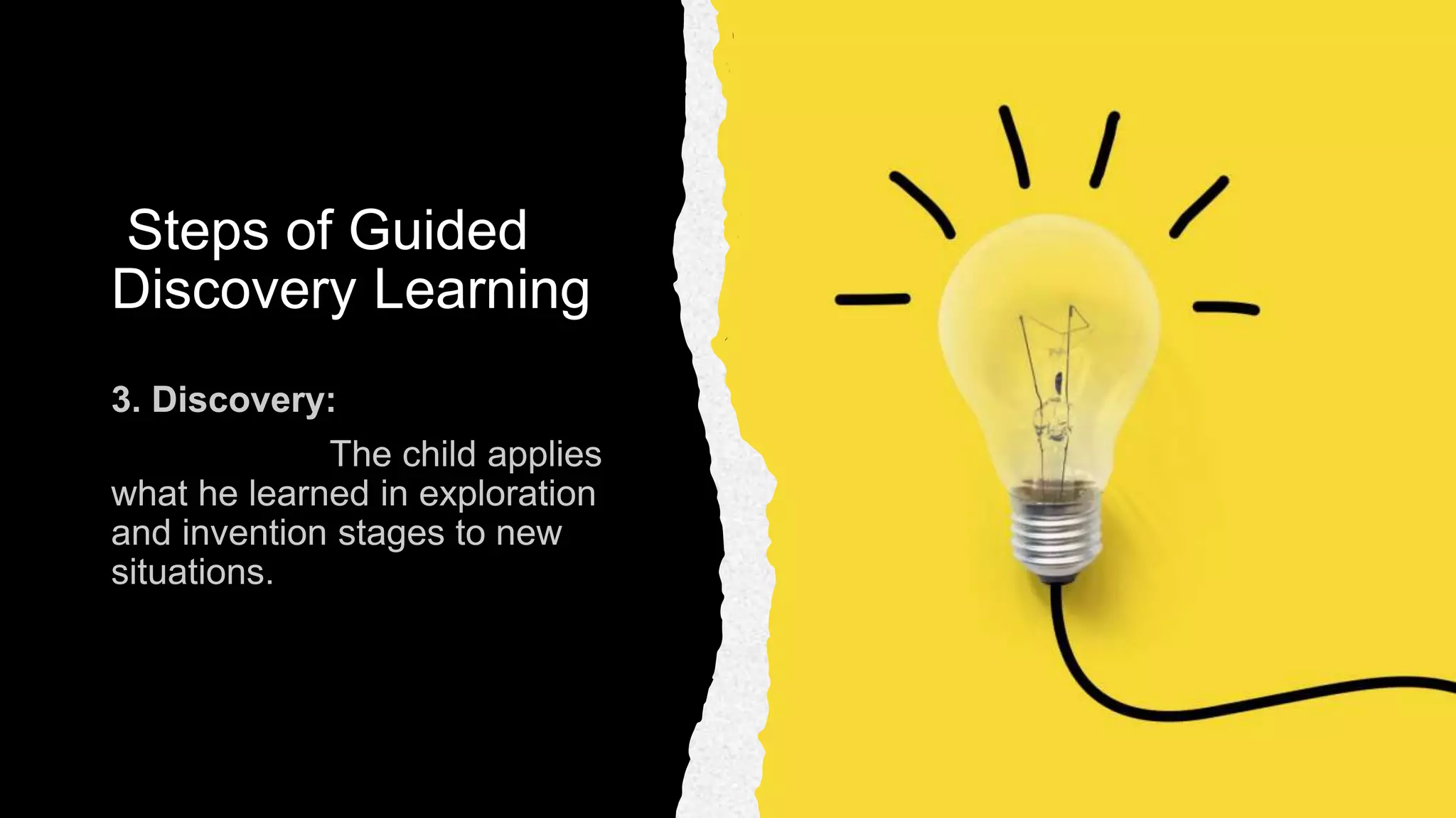 discovery method of teaching | PPTX