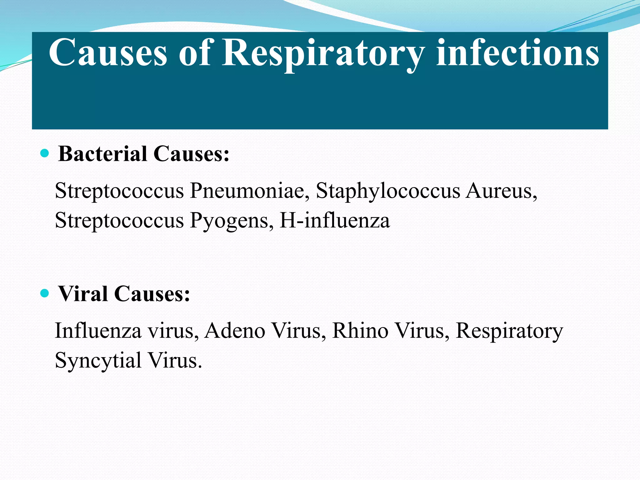 Respiratory Infections | PPTX