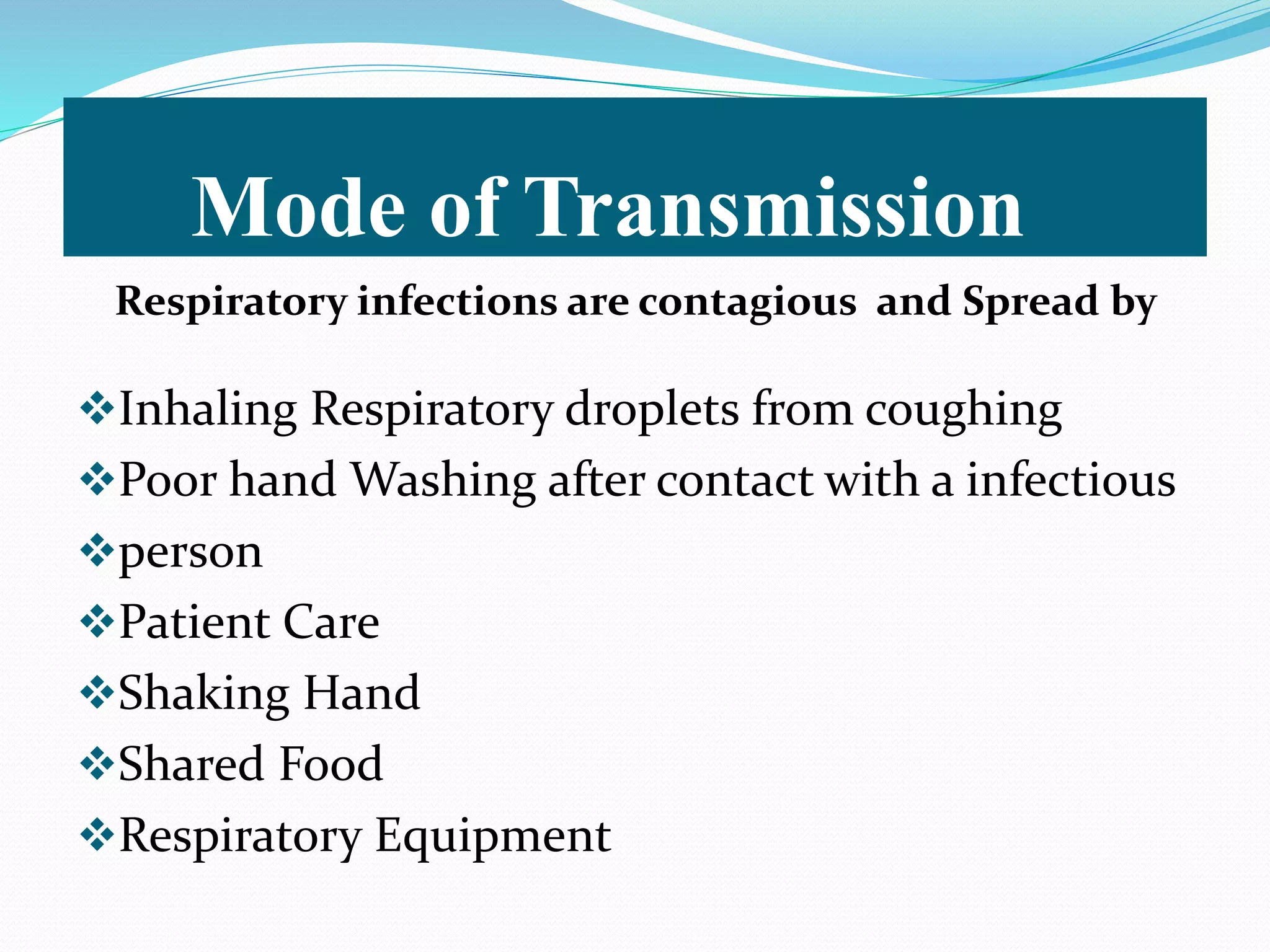 Respiratory Infections | PPTX