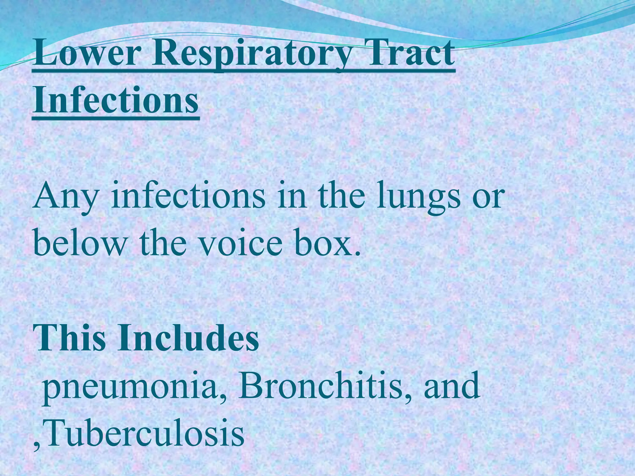 Respiratory Infections | PPTX