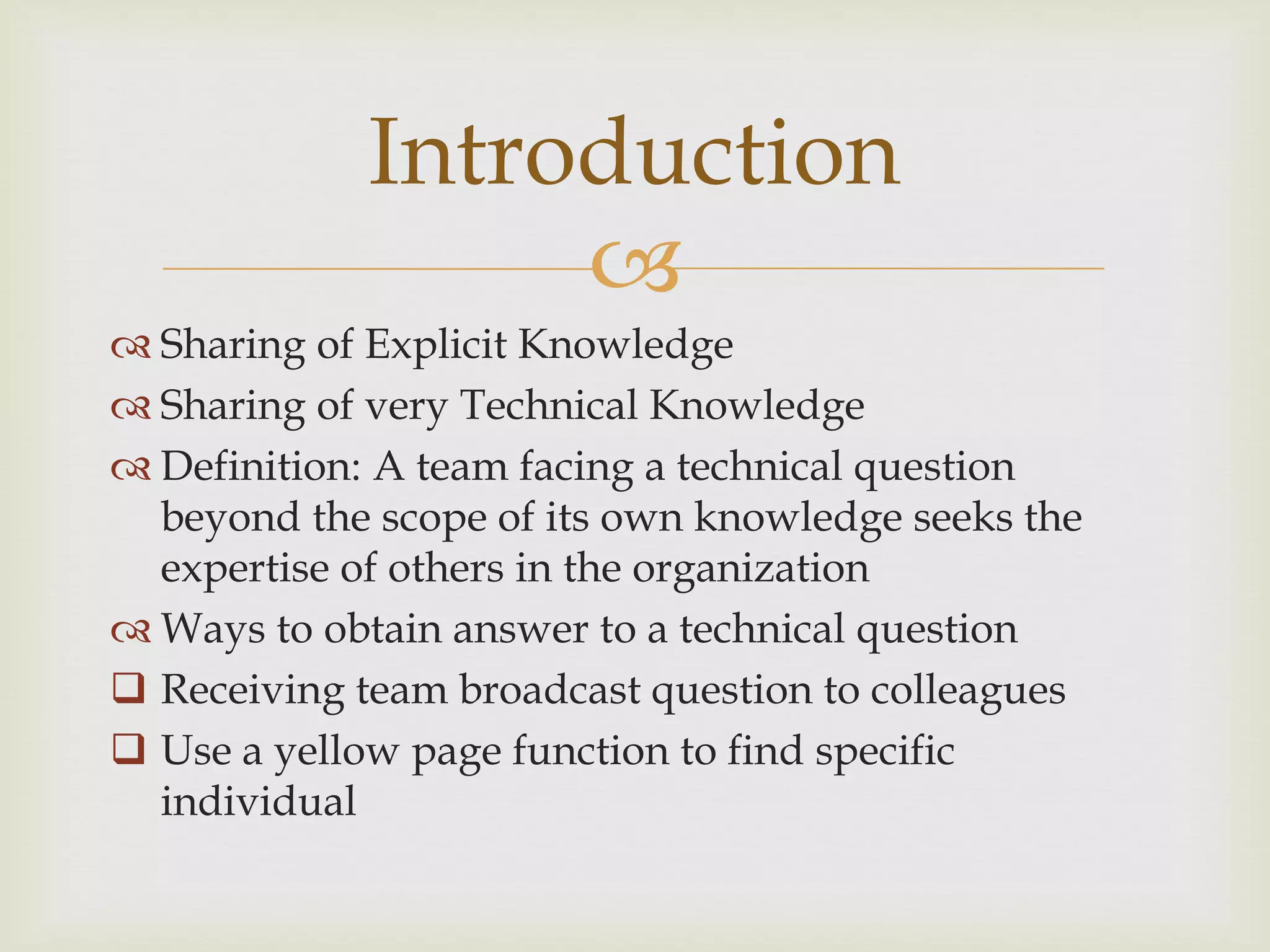 Knowledge Transfer Strategies: Expert Transfer | PDF