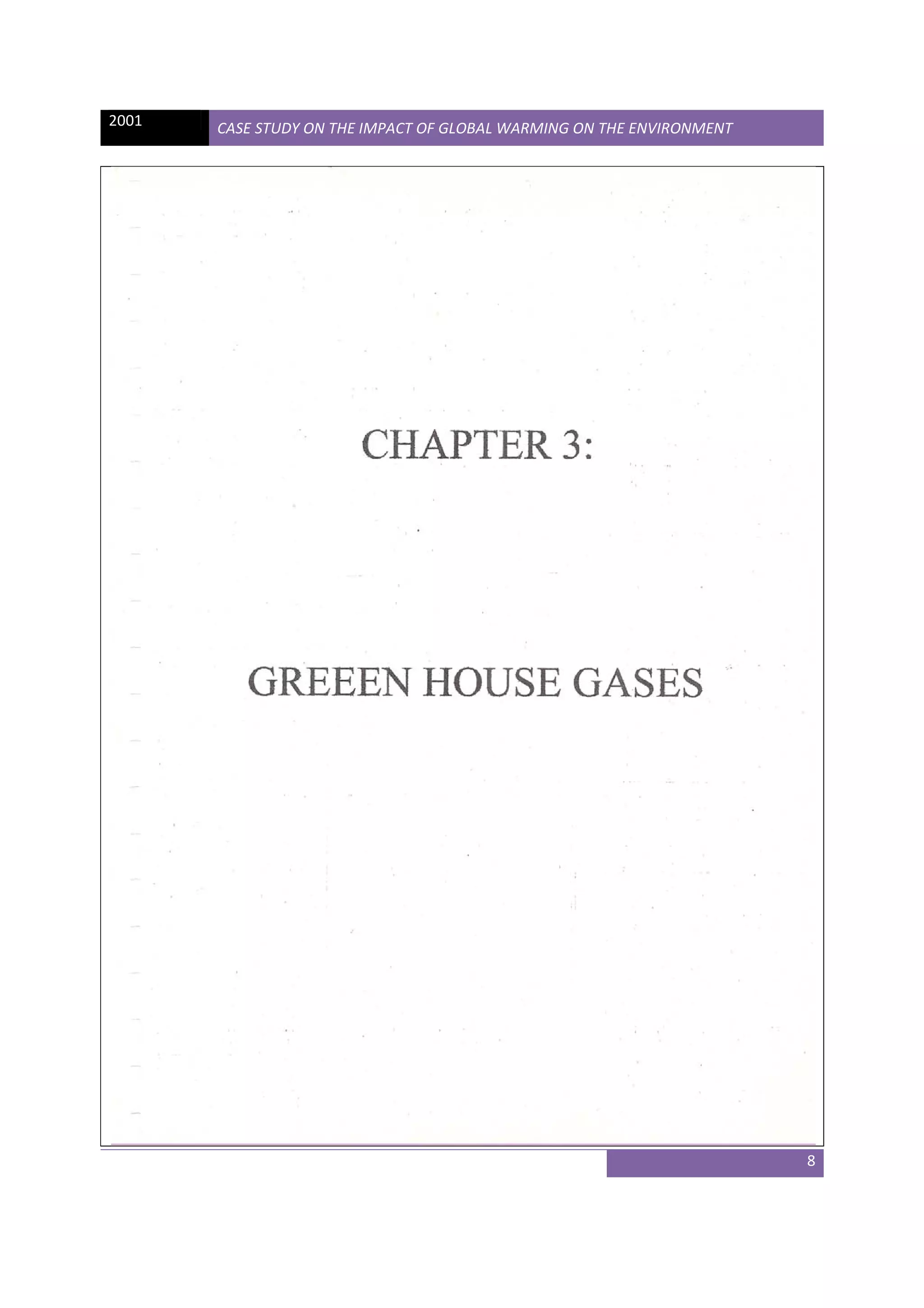 TAZ case study on the impacts of global warming on the environment http ...
